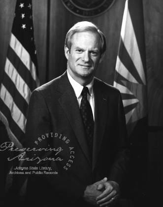 Fife Symington talks about the new biography about him