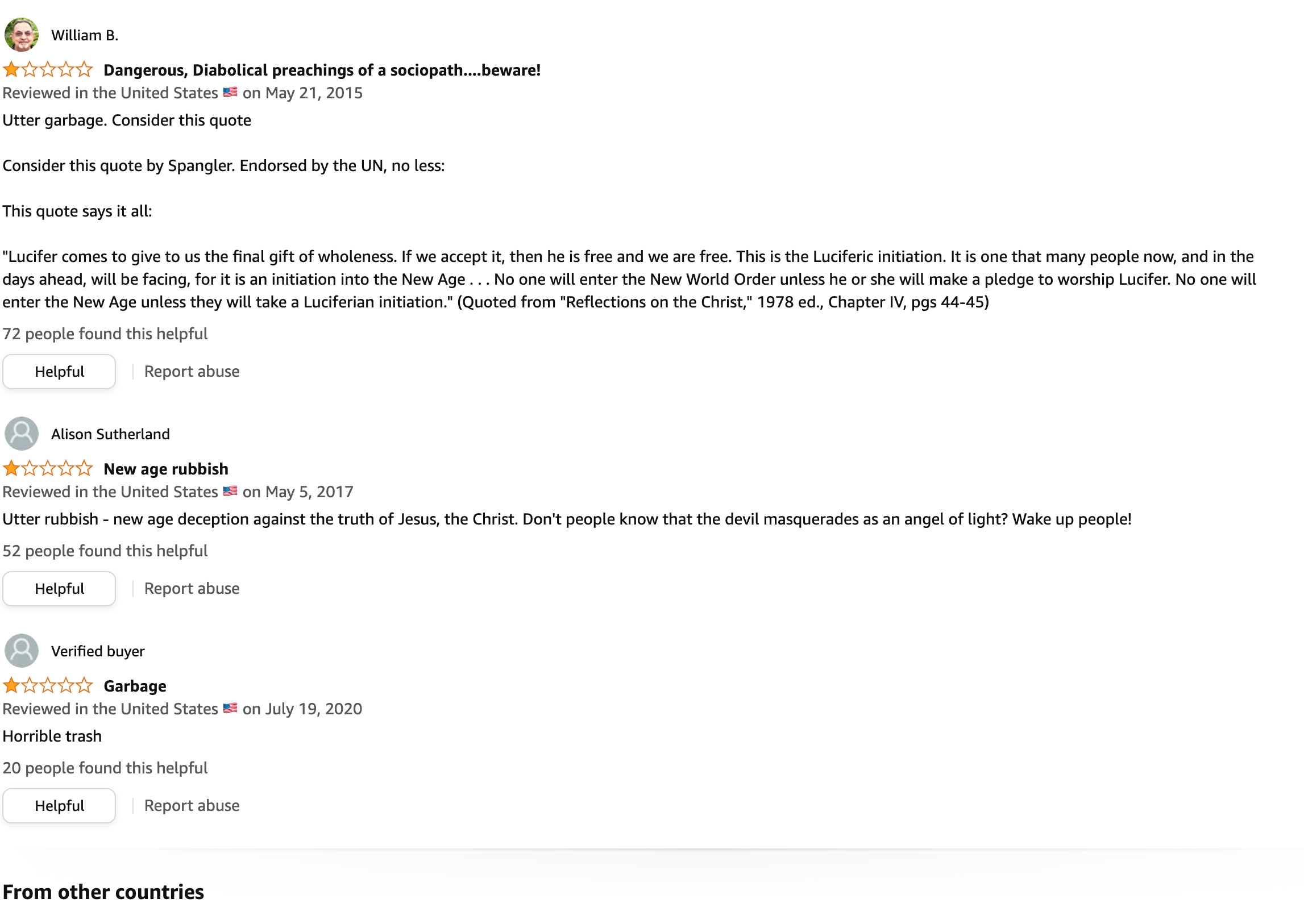 Claim: David Spangler recommended Luciferic initiation.