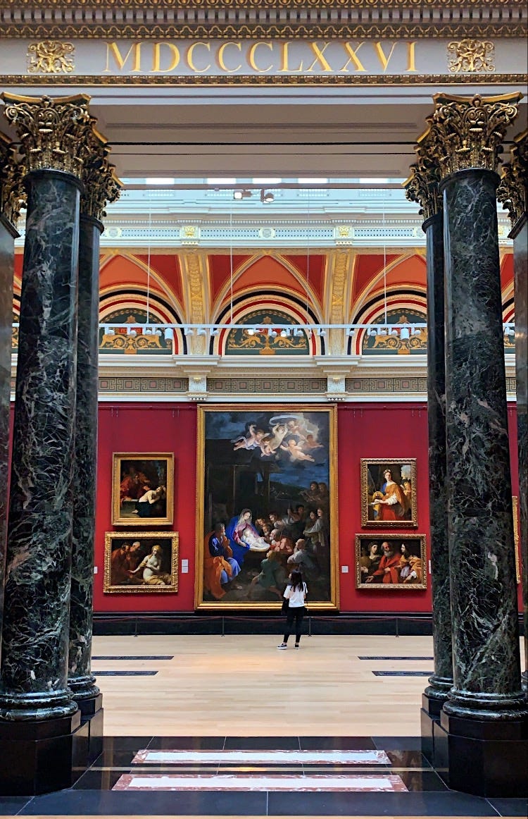 this spectacular room at the National Gallery is reopening after 2 years