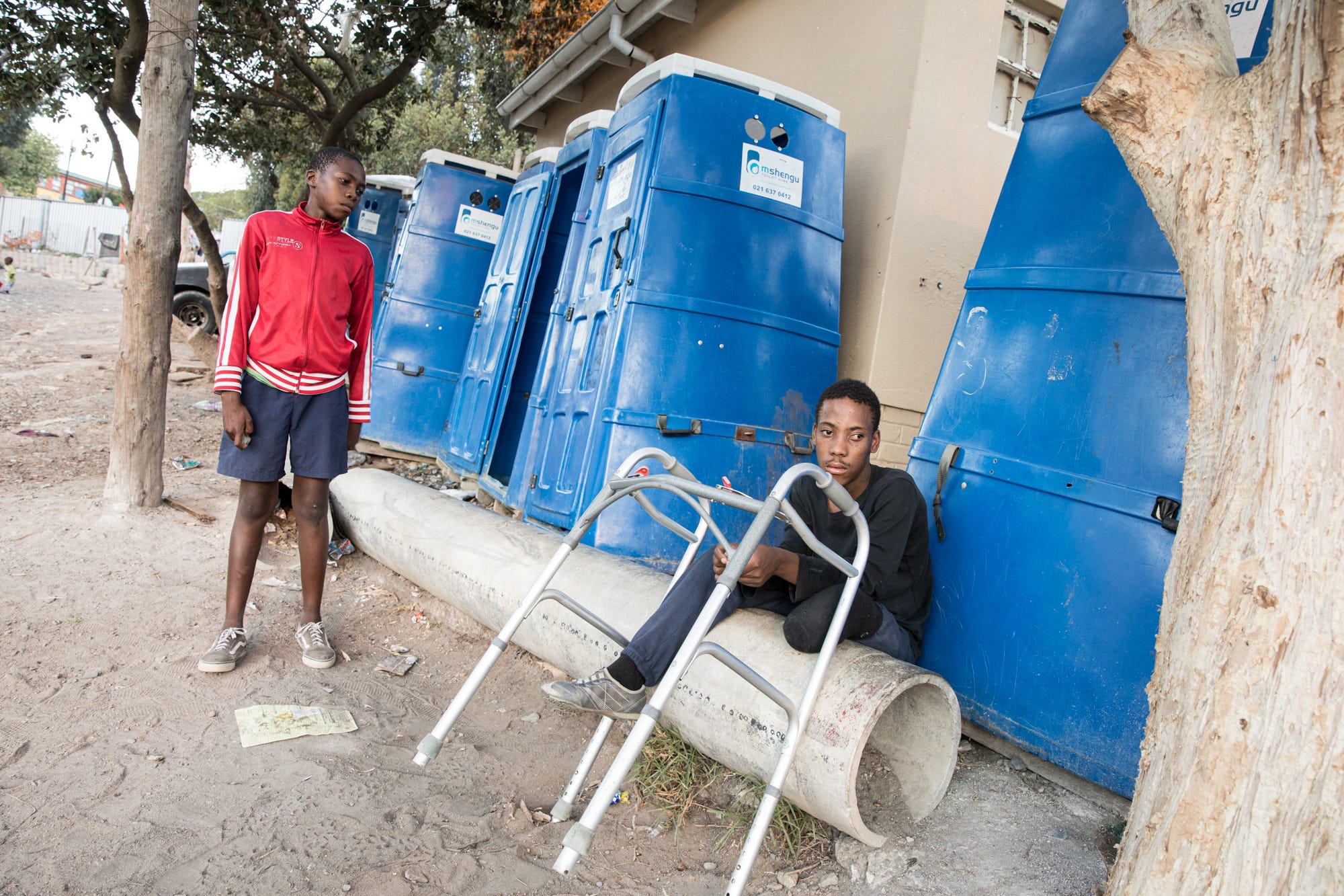 One Kilometre of Imizamo Yethu. - by Anton Crone