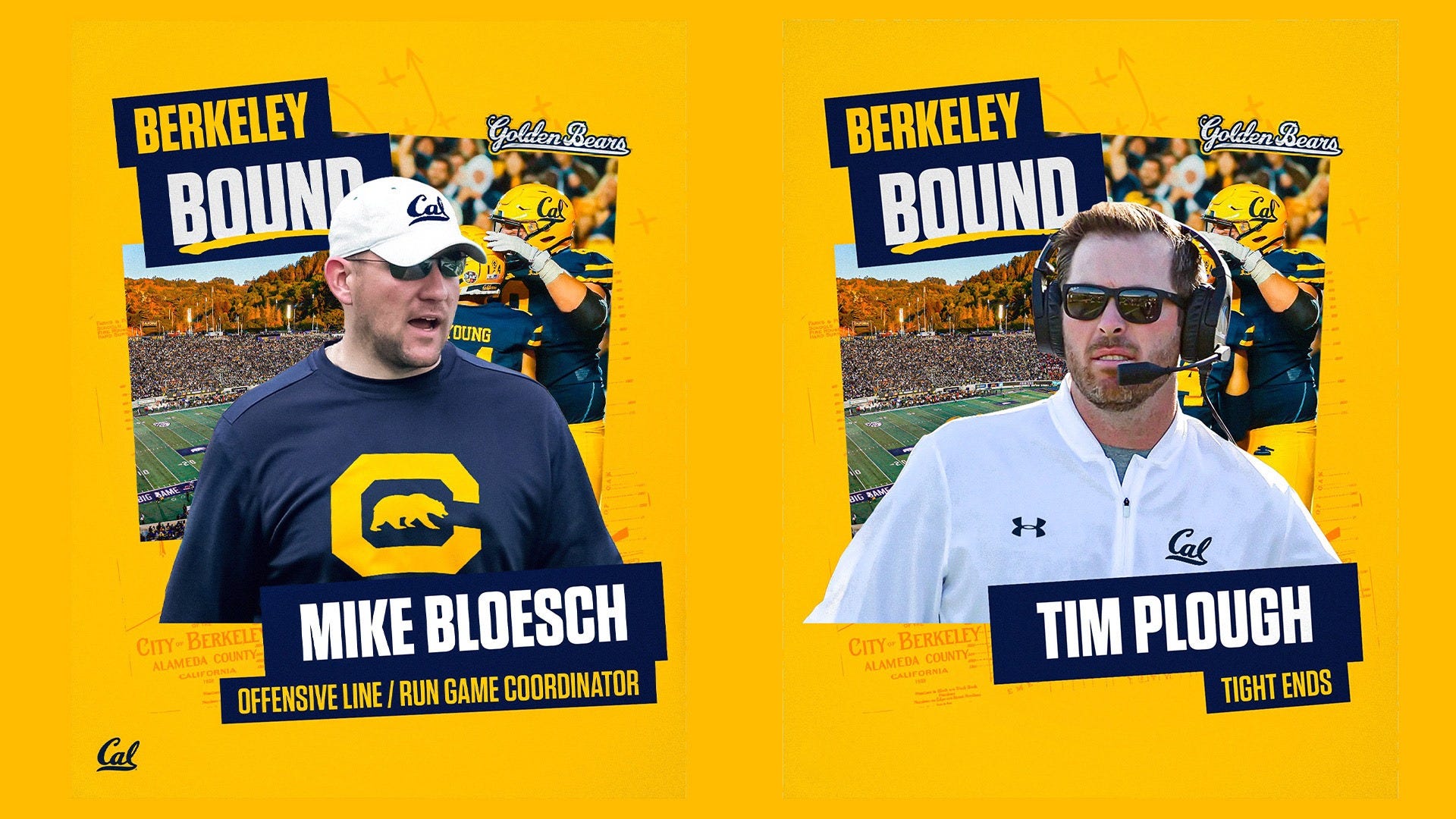 Cal Football Completes the Offensive Staff by Adding OL Coach Bloesch ...