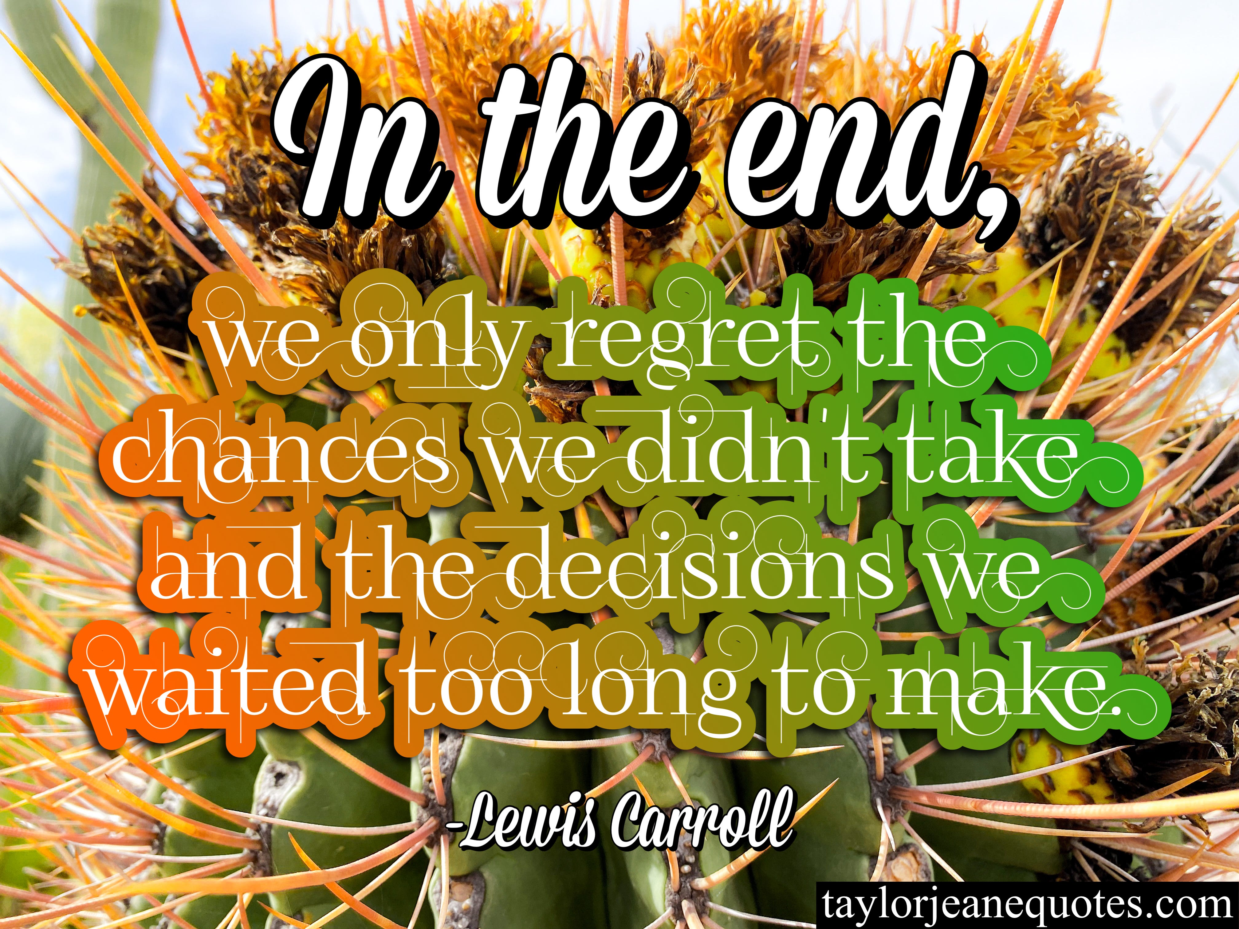 Quote of the Day 12/30 - Taylor Jeane Quotes