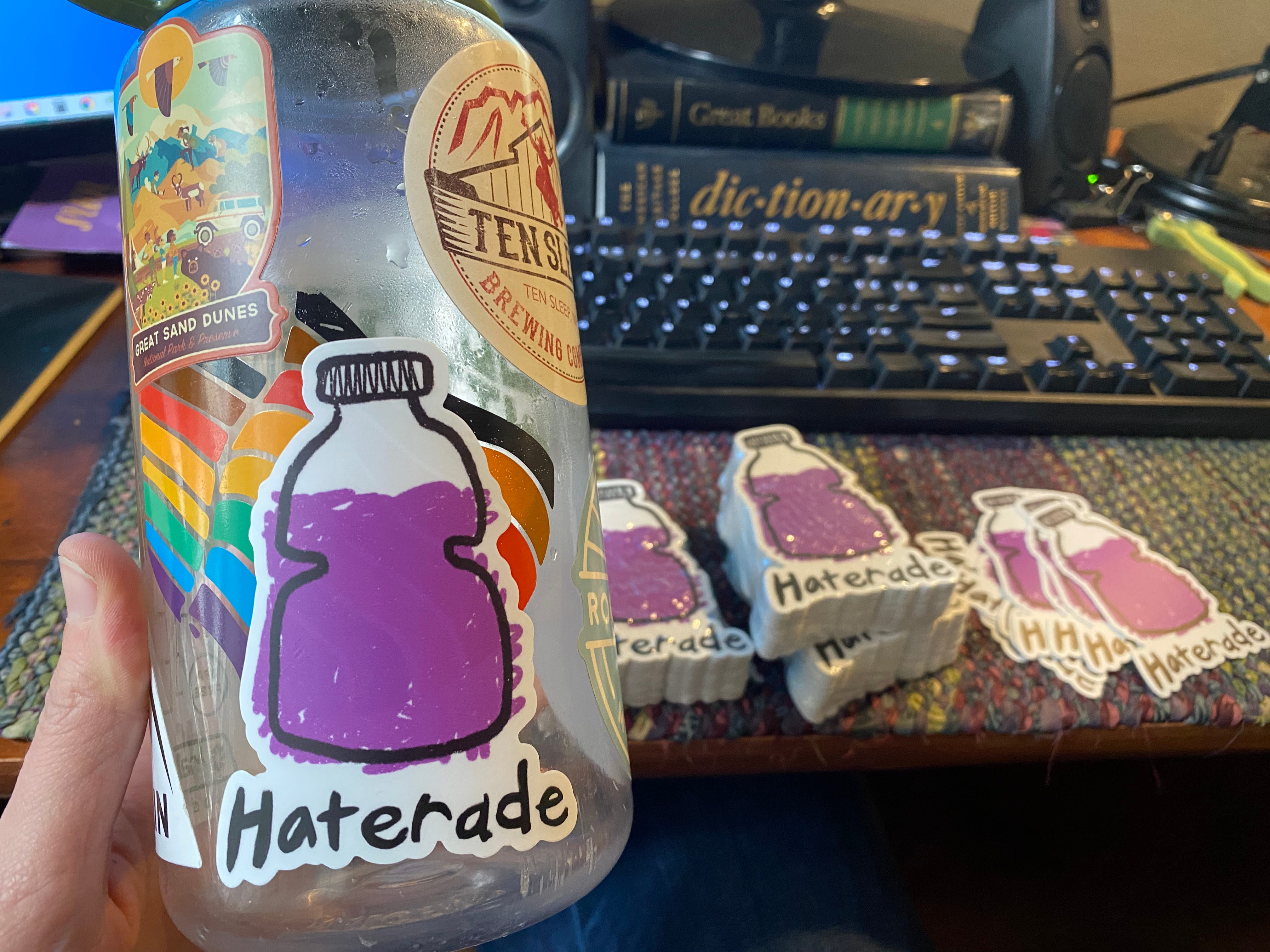 Happy Birthday, Haterade - by Liz Cook - Haterade