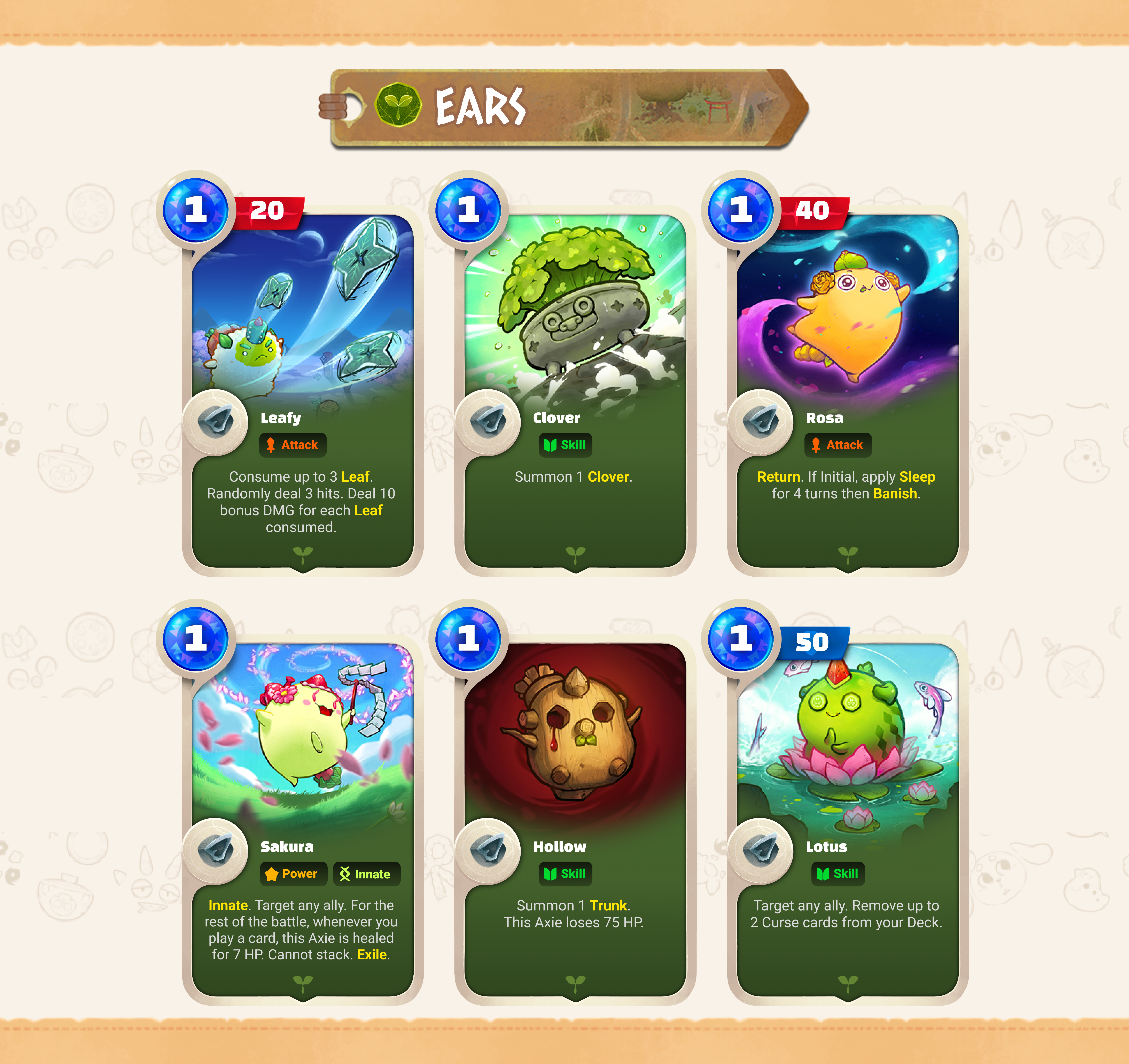 S2 Plant Card Leeks! - by Axie Infinity - The Lunacian