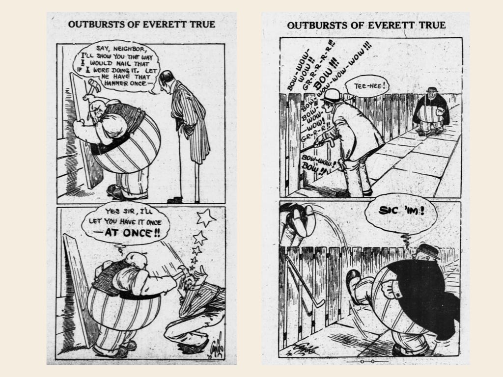 The Outbursts of Everett True (1905-27) - by Peter Pappas