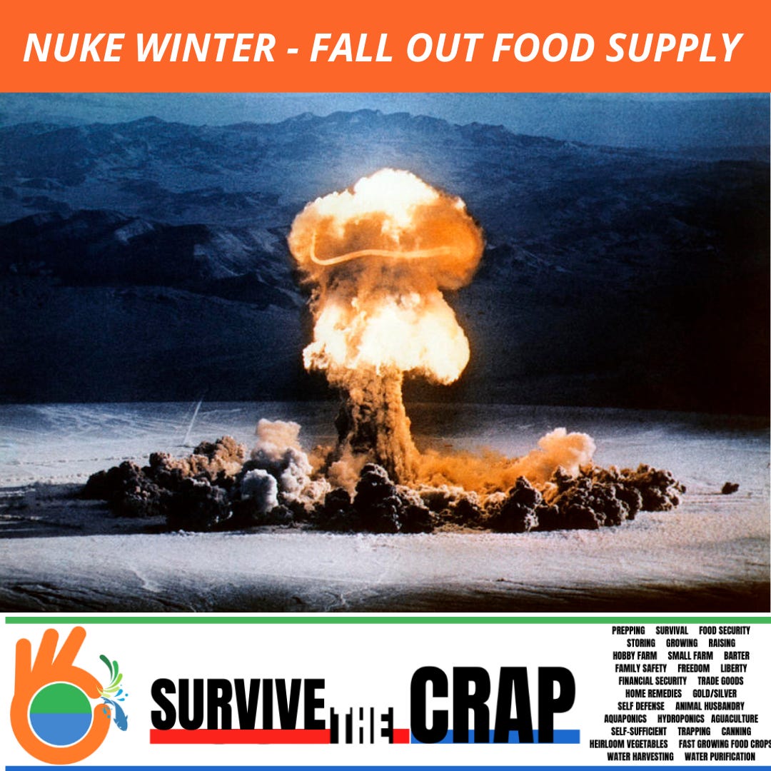 NUKE WINTER - FALL OUT FOOD - by JovanHuttonPulitzer