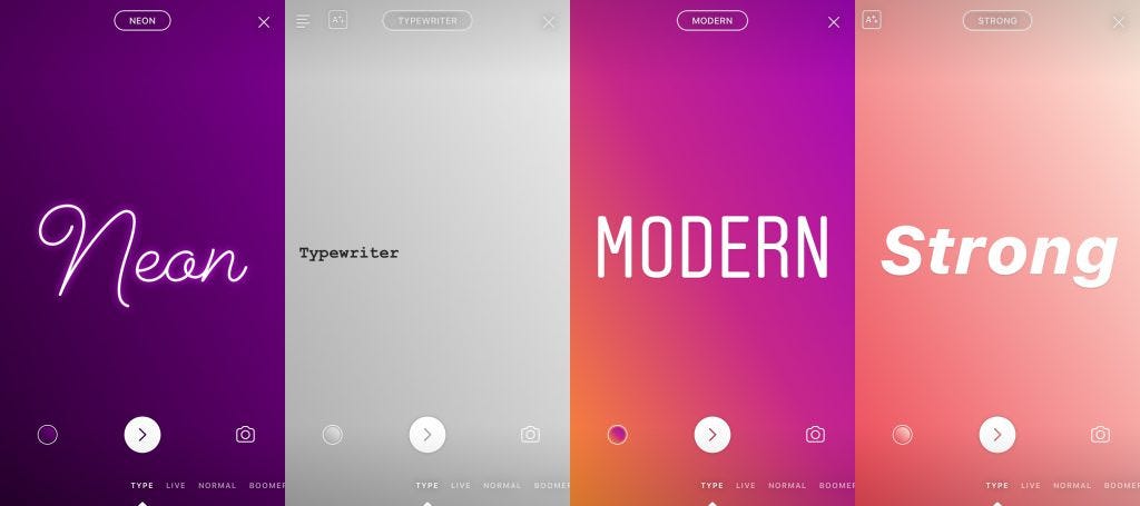 Everything you need to know about the new fonts on Instagram