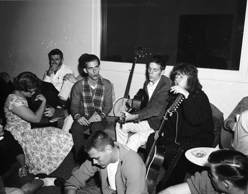 Janis in Austin '62 & '66 - by michaelcorcoran