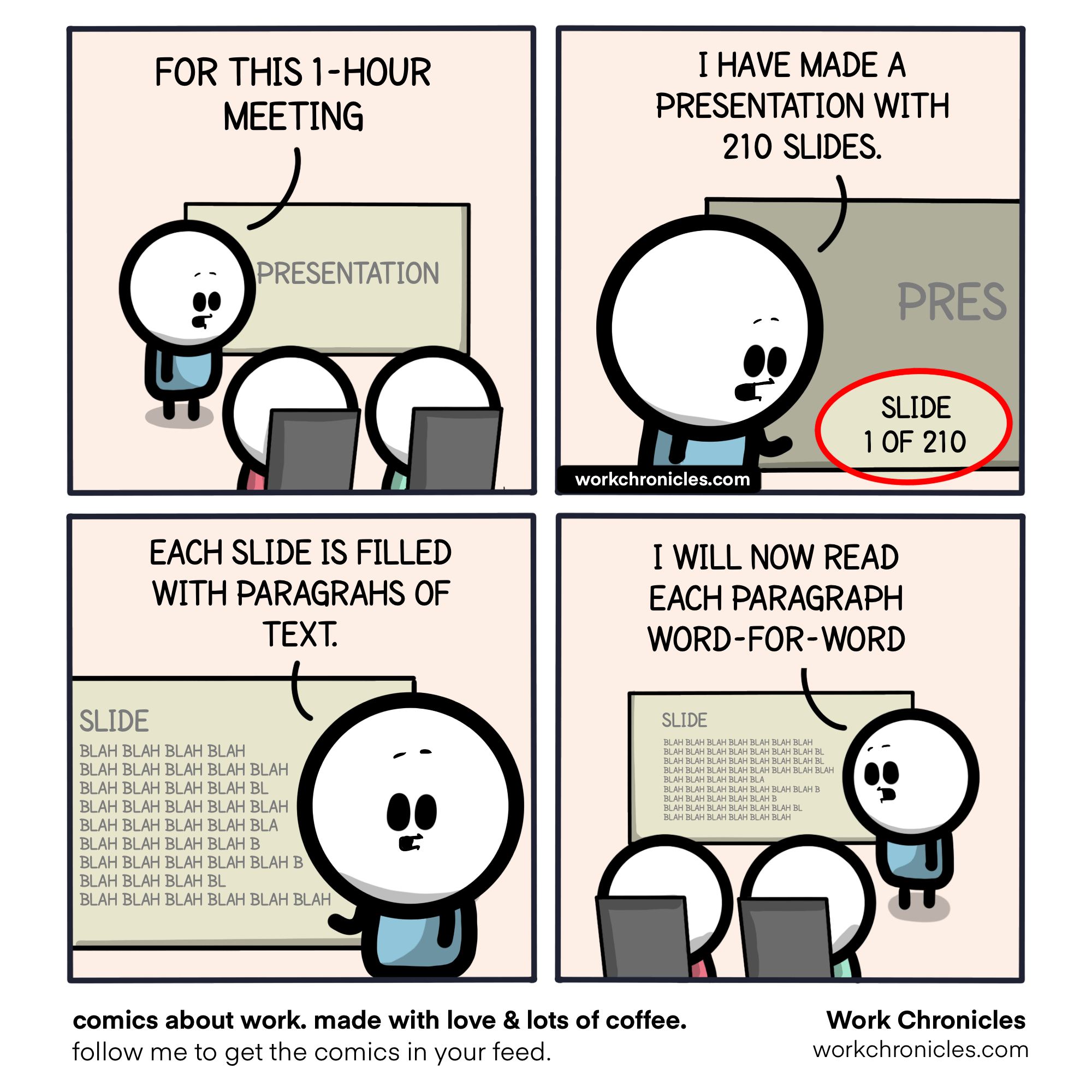 (comic) Presentation Hell - Work Chronicles