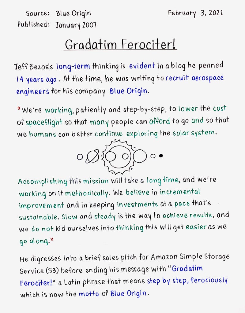 February 3: Gradatim Ferociter! - by Danny Sheridan