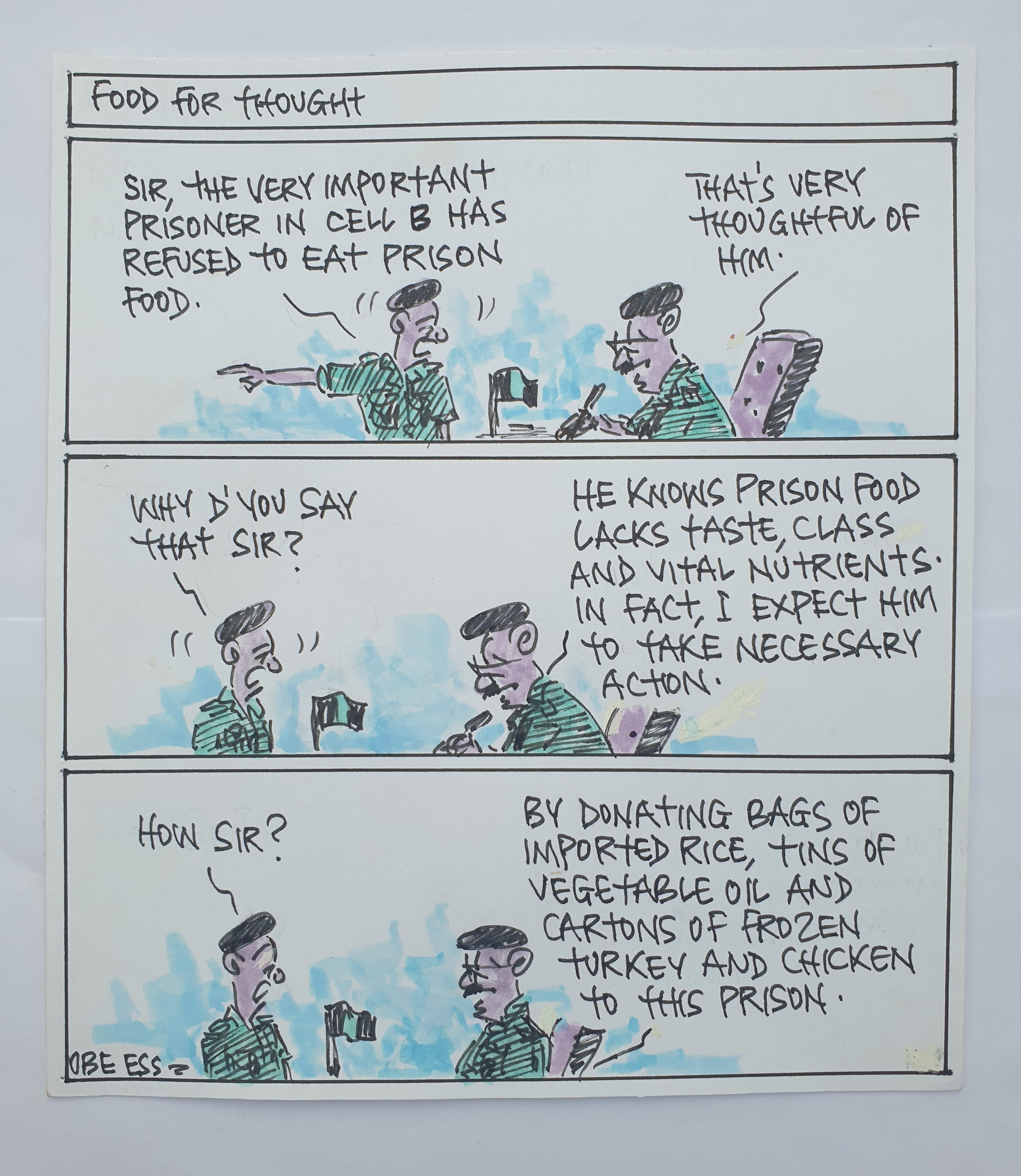 Food For Thought - by Obe Ess - Obe’s Newsletter