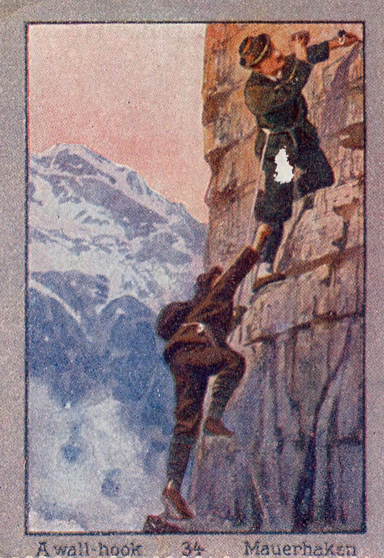 Climbing Pitons Early Evolution--part 1c--Mauerhaken