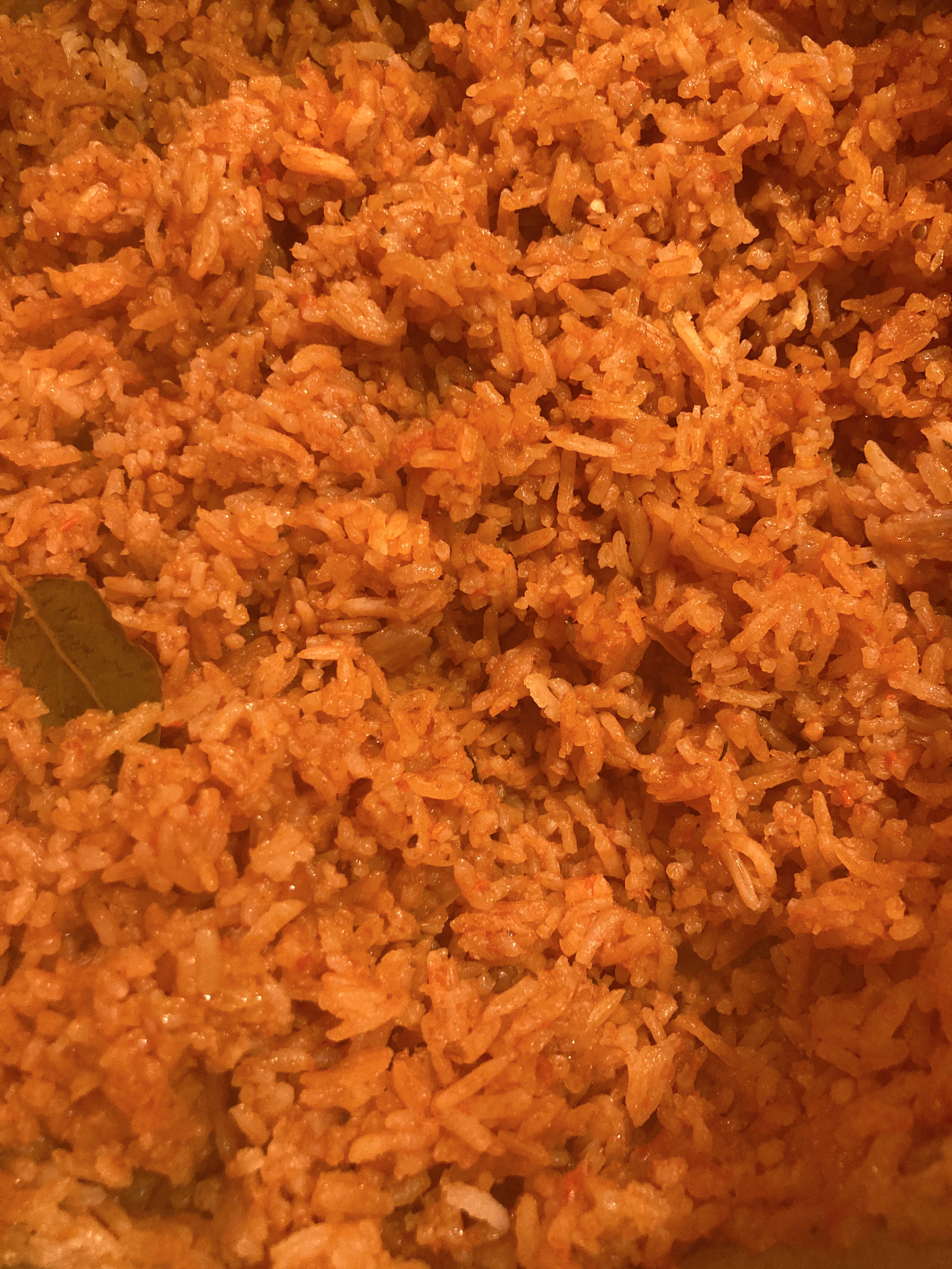 Jollof rice, and the pride of getting it right.
