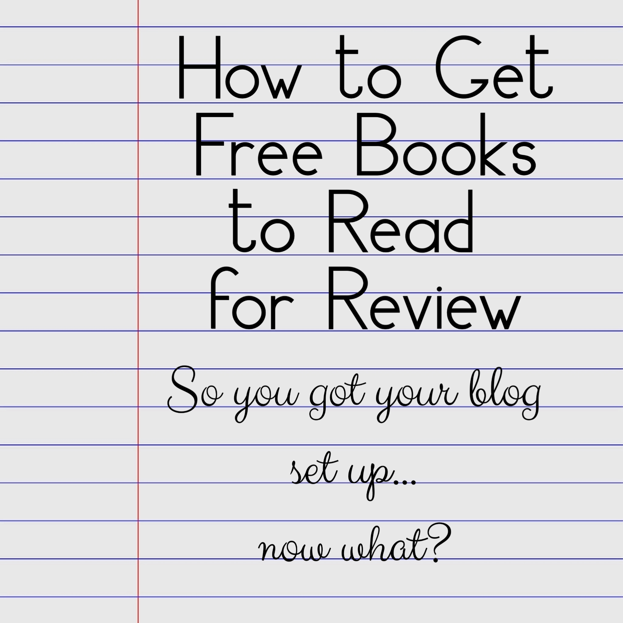How to get books for free to review - by Bridget Ball