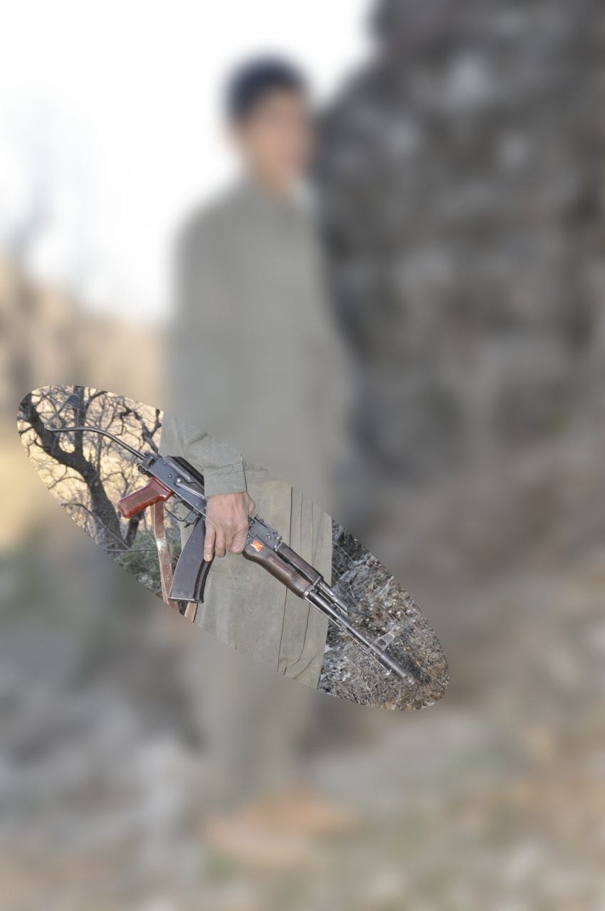 Weapons Used and Captured by the PKK in 2021 - by War Noir