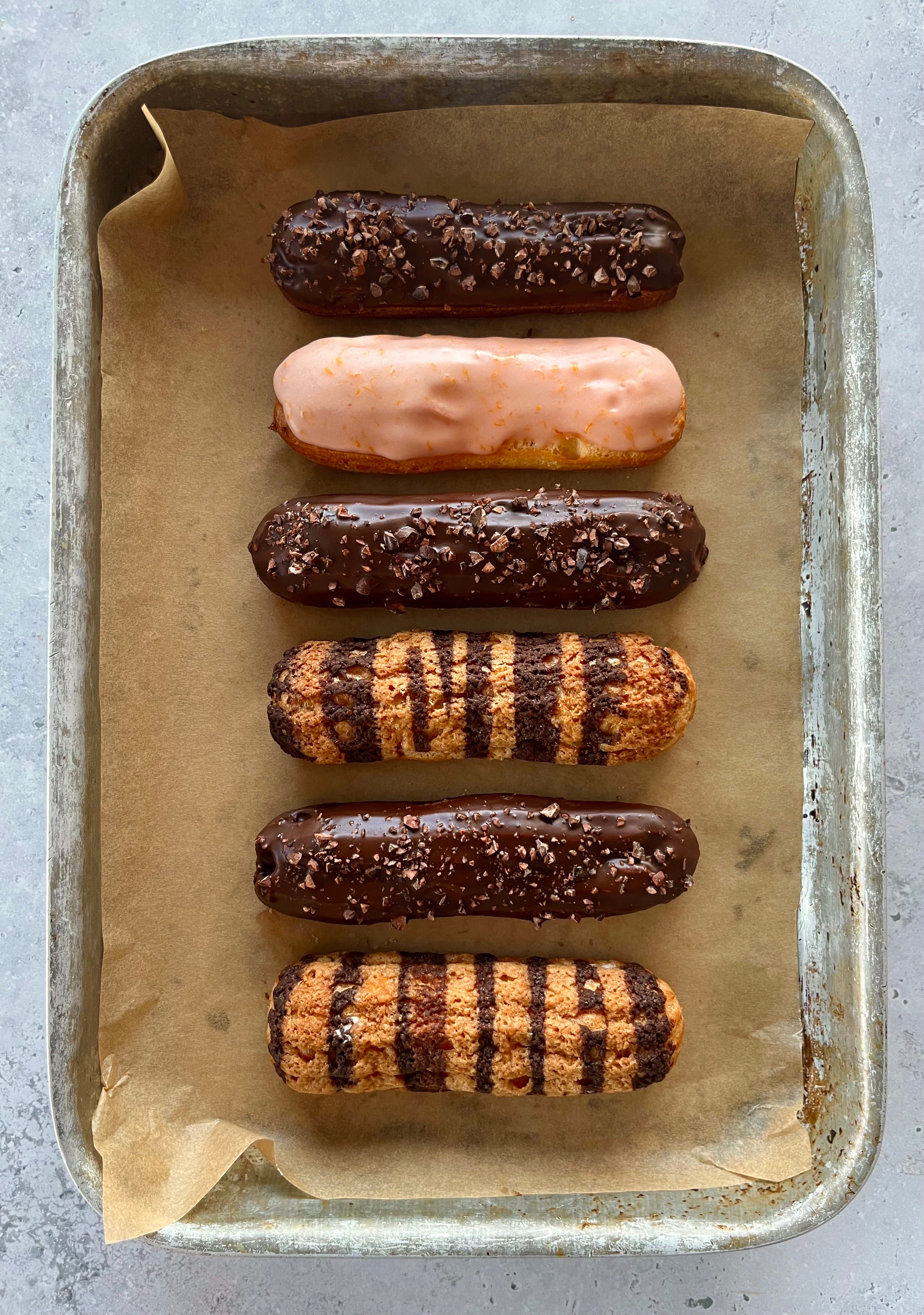 Kitchen Project #55: All about éclairs - by Nicola Lamb
