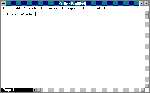 Microsoft Write - The First Word Processor for Windows (also released ...