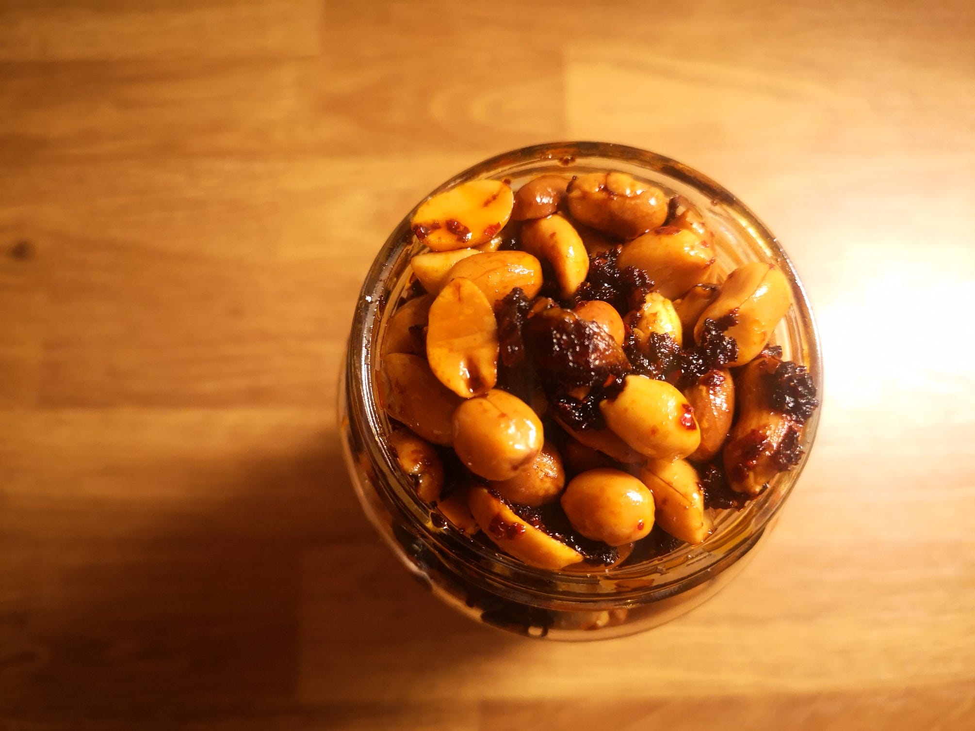 Chili Garlic Peanuts - by Dwight Dumale - Cook's Larder