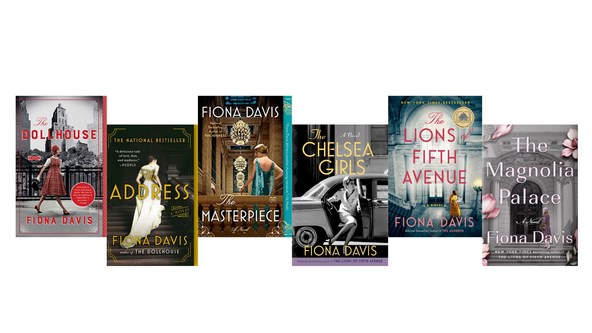 An Author and Her Books, Fiona Davis - by Gayla Gray