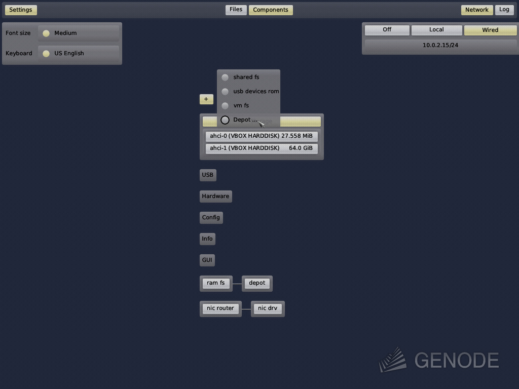 Genode - Sculpt : The weirdest Operating System?