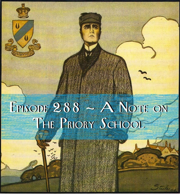 A Note on the Priory School - by Scott Monty - Trifles