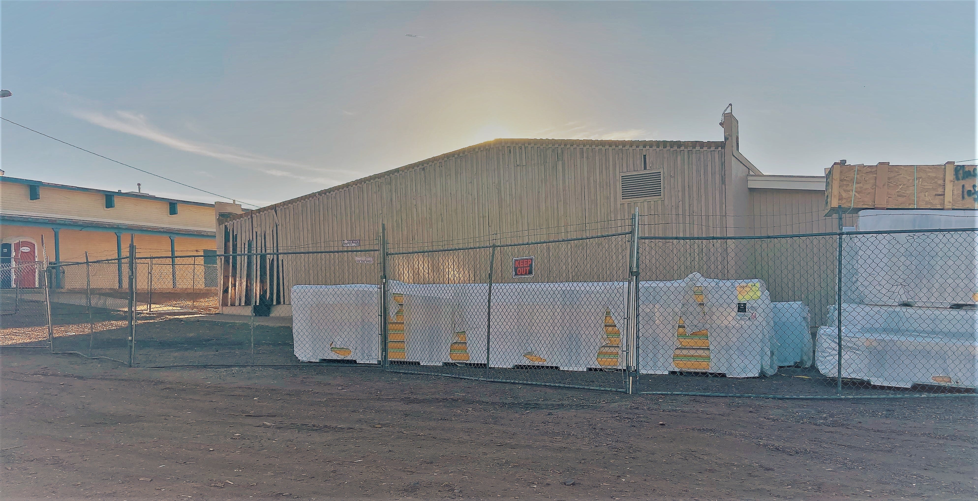 Snowflake Renovating Community Pool - by Hunter Lewis