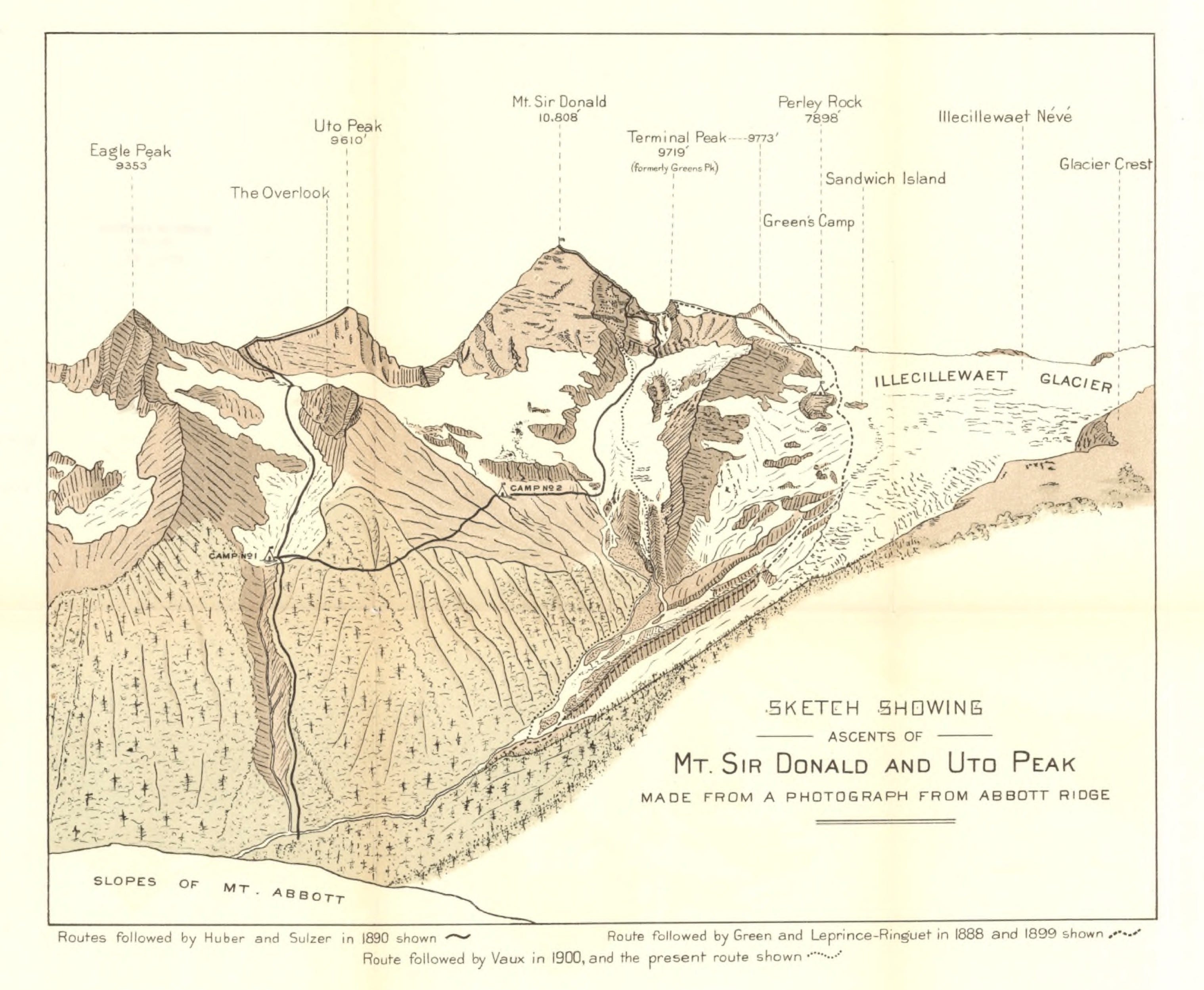 Trains and Kain (Canada climbing to 1916, part 1)