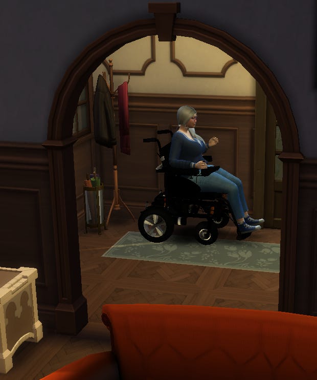 More disability modifications and objects for the Sims 4