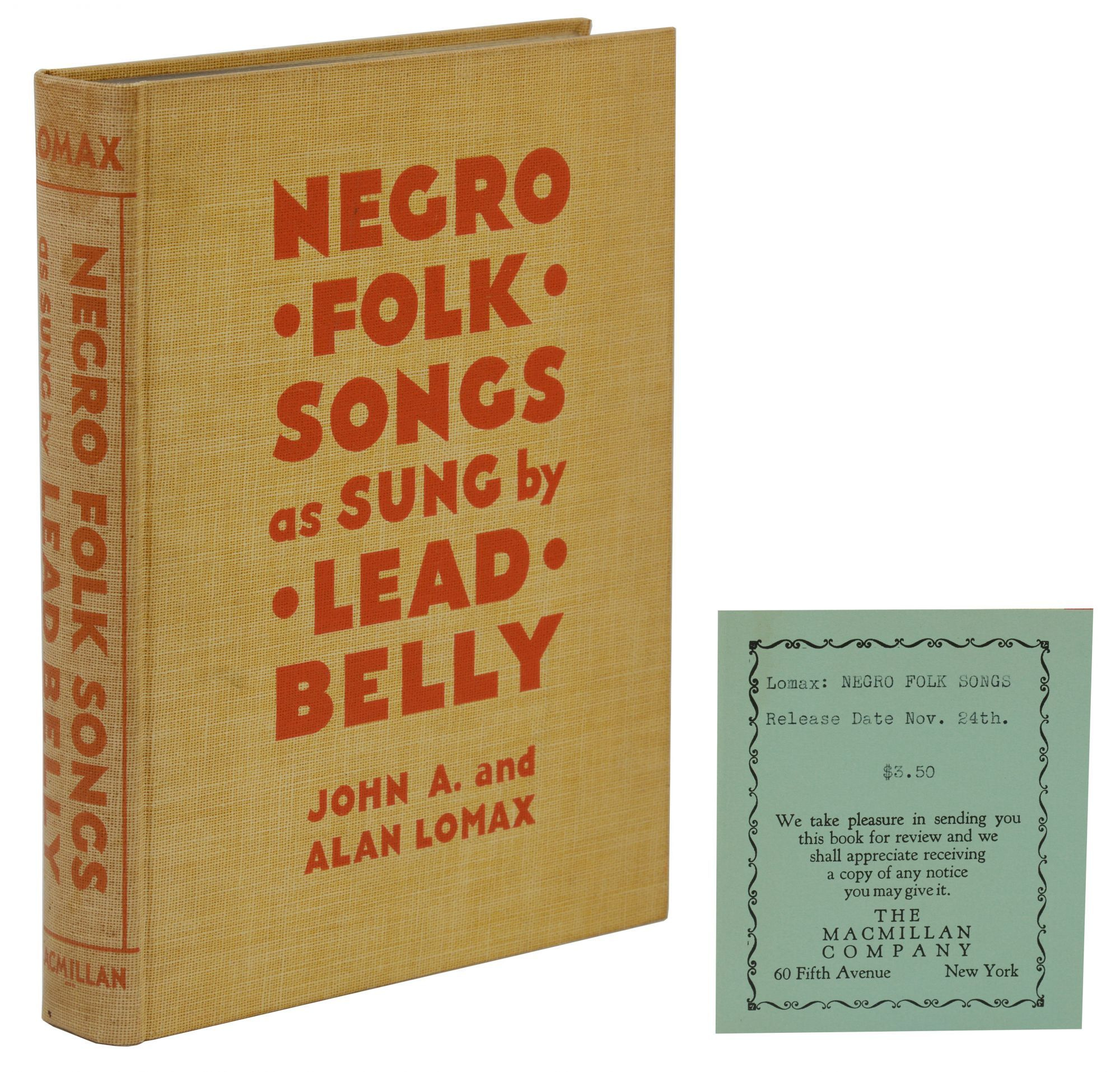 Lead Belly: Whose Myth? - by Ethan Weinstein
