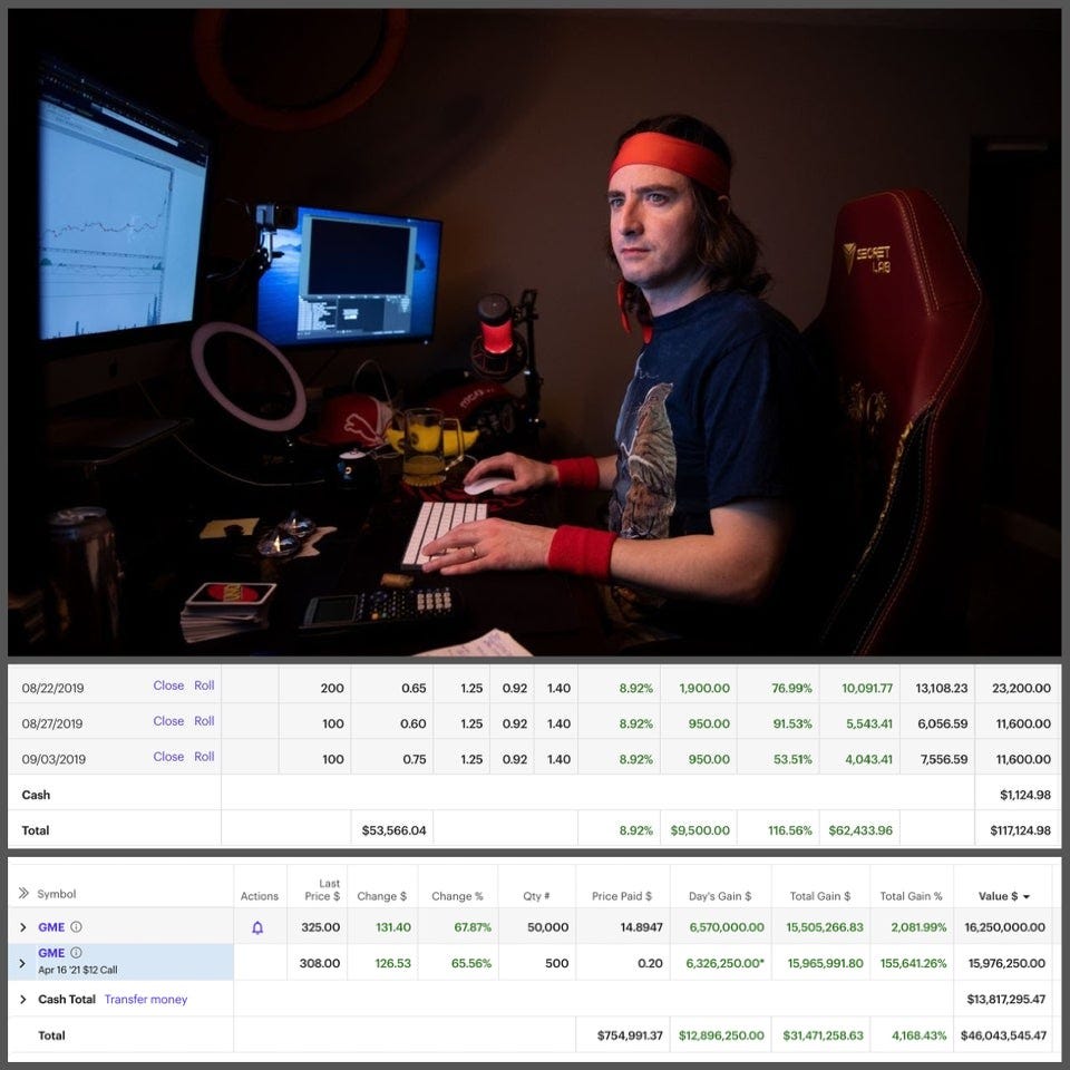 What is DeepFuckingValue's (GameStop Deca-millionaire) Investment Style?