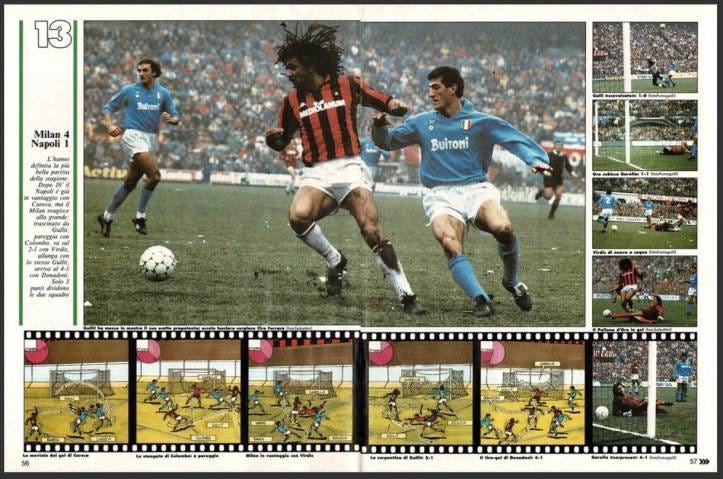 When Ruud Gullit arrived in Italy to take on Maradona