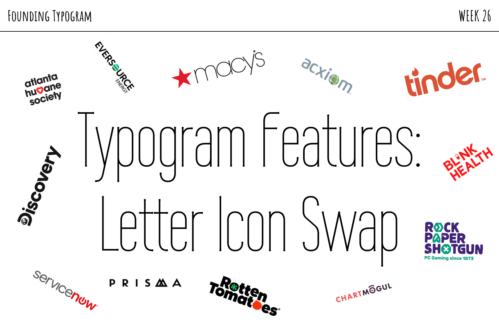 Typogram Features: Letter Icon Swap - wentin’s newsletter