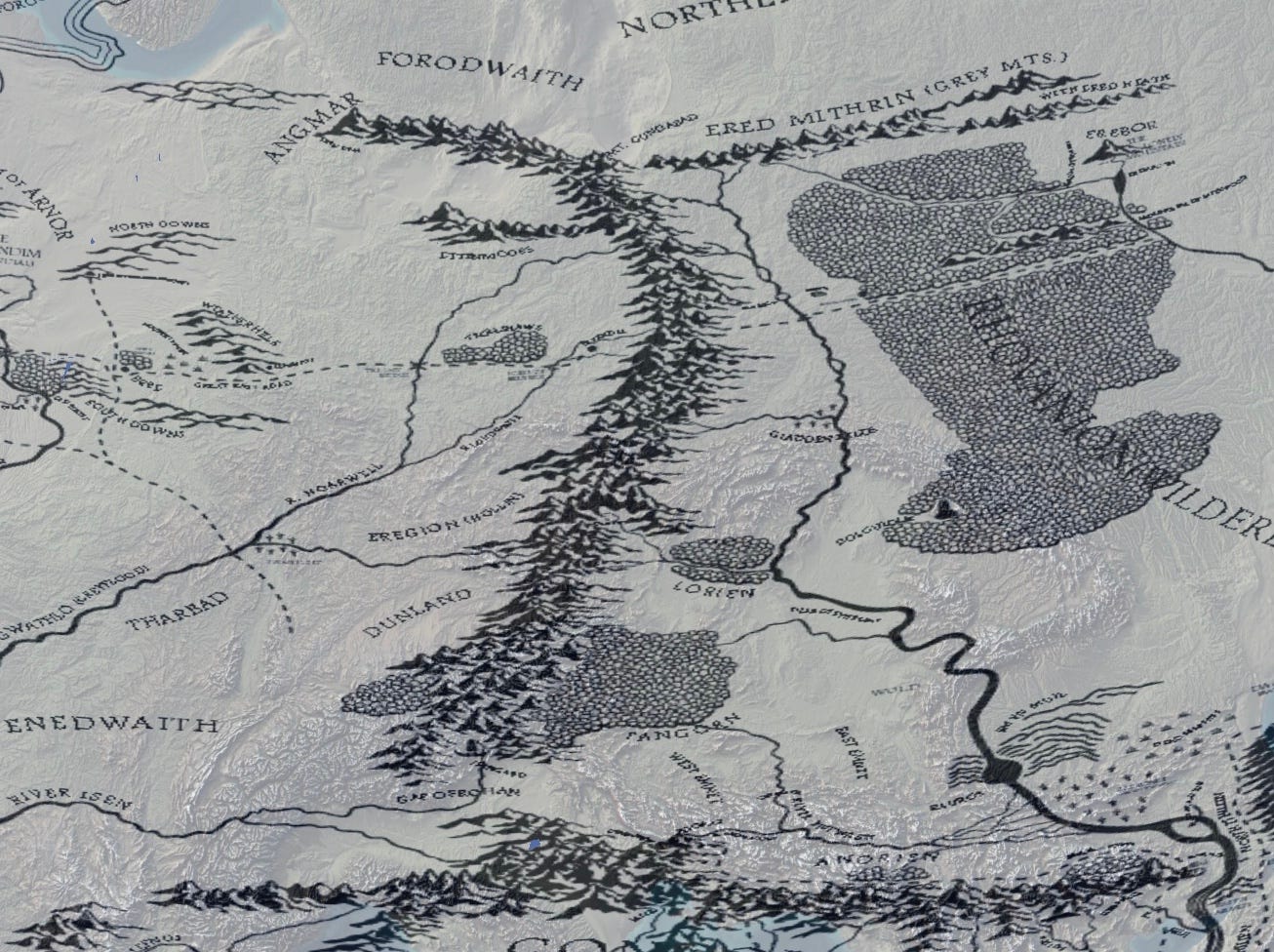 How Tolkien Disguised Ice-Age Europe as Middle-Earth