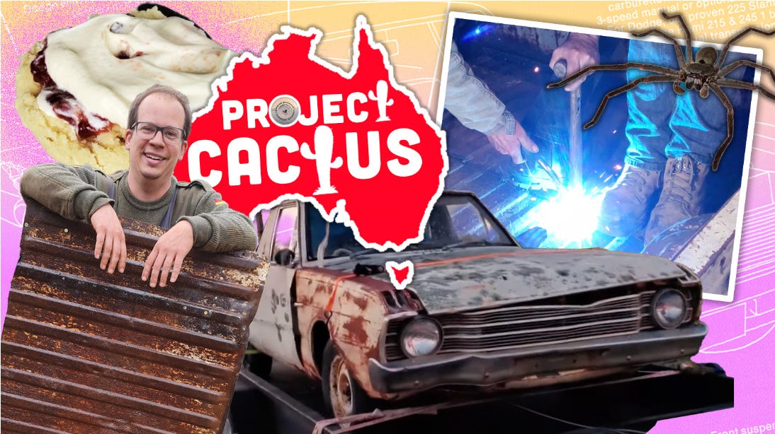 Project Cactus Update: David Tracy Starts His Impossible Build In Australia