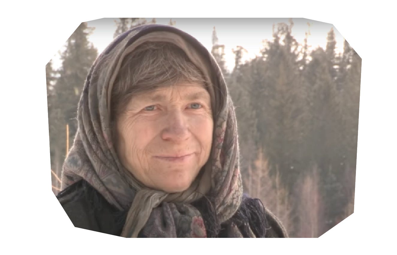 At My Table: Agafia Lykova - by Narina Exelby