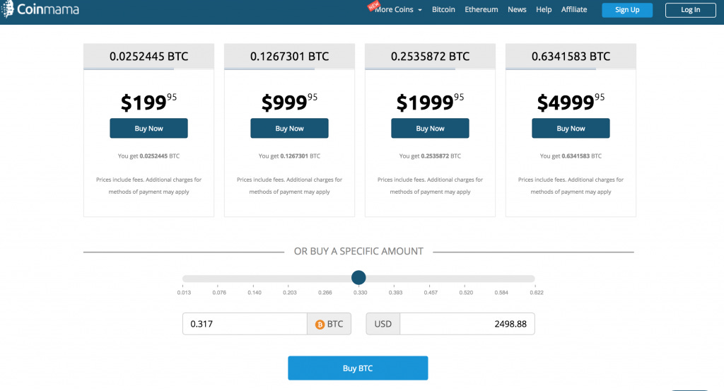 CoinMama Walkthrough Guide for Beginners: Buying BTC and ETH with USD ...