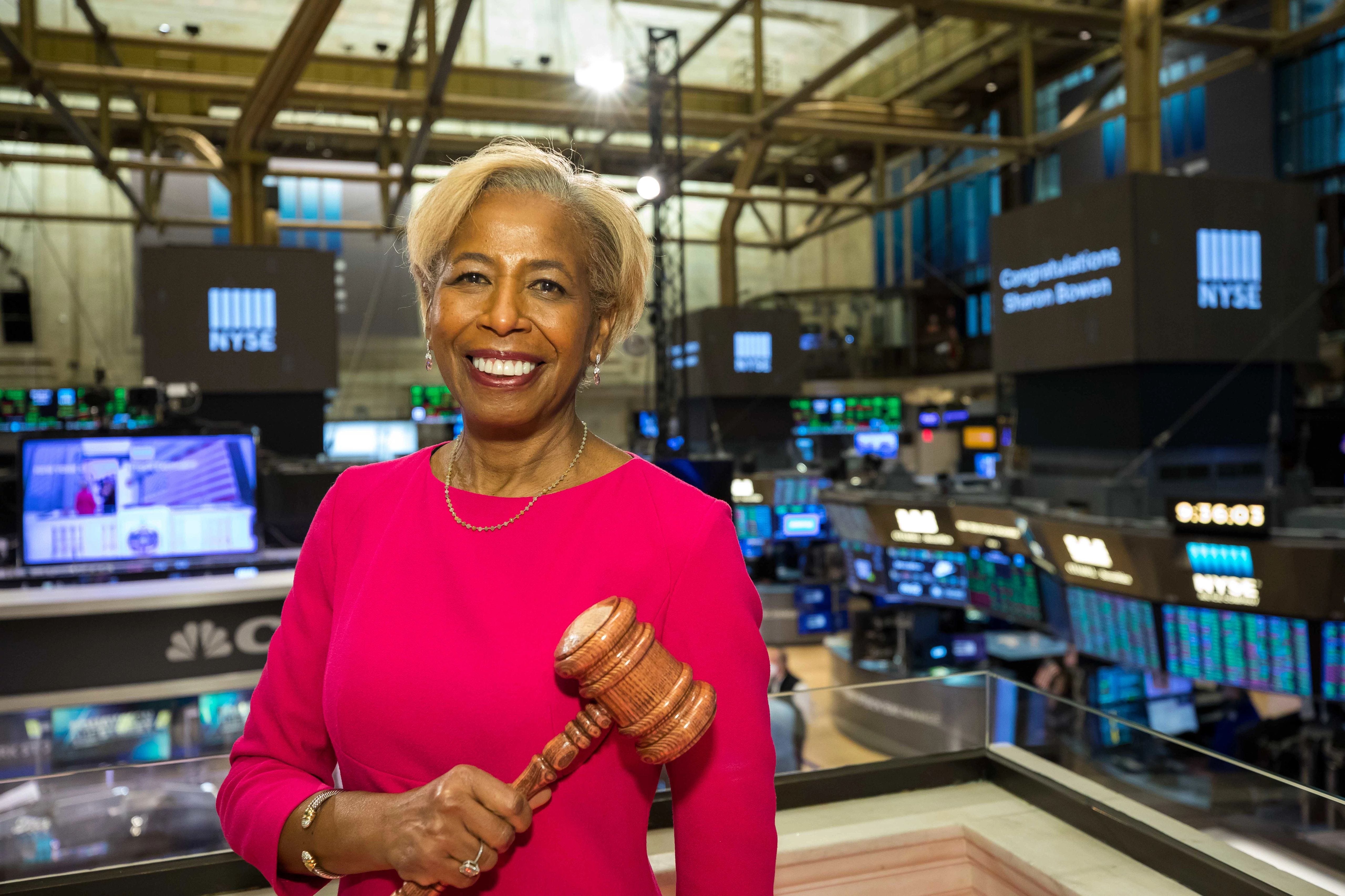 NYSE Chair Sharon Bowen Has Never Been Shy About Making History