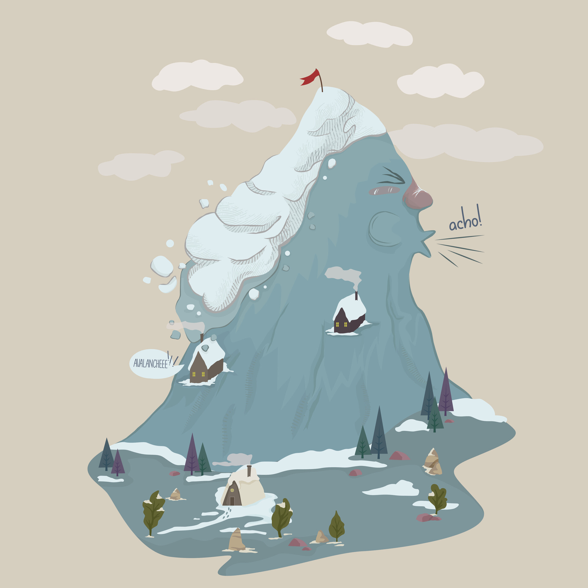 Bak's Sandpile - by Alex Agostino - Kinsman Oak Notes