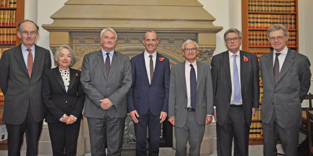 Raab swears to support courts - by Joshua Rozenberg