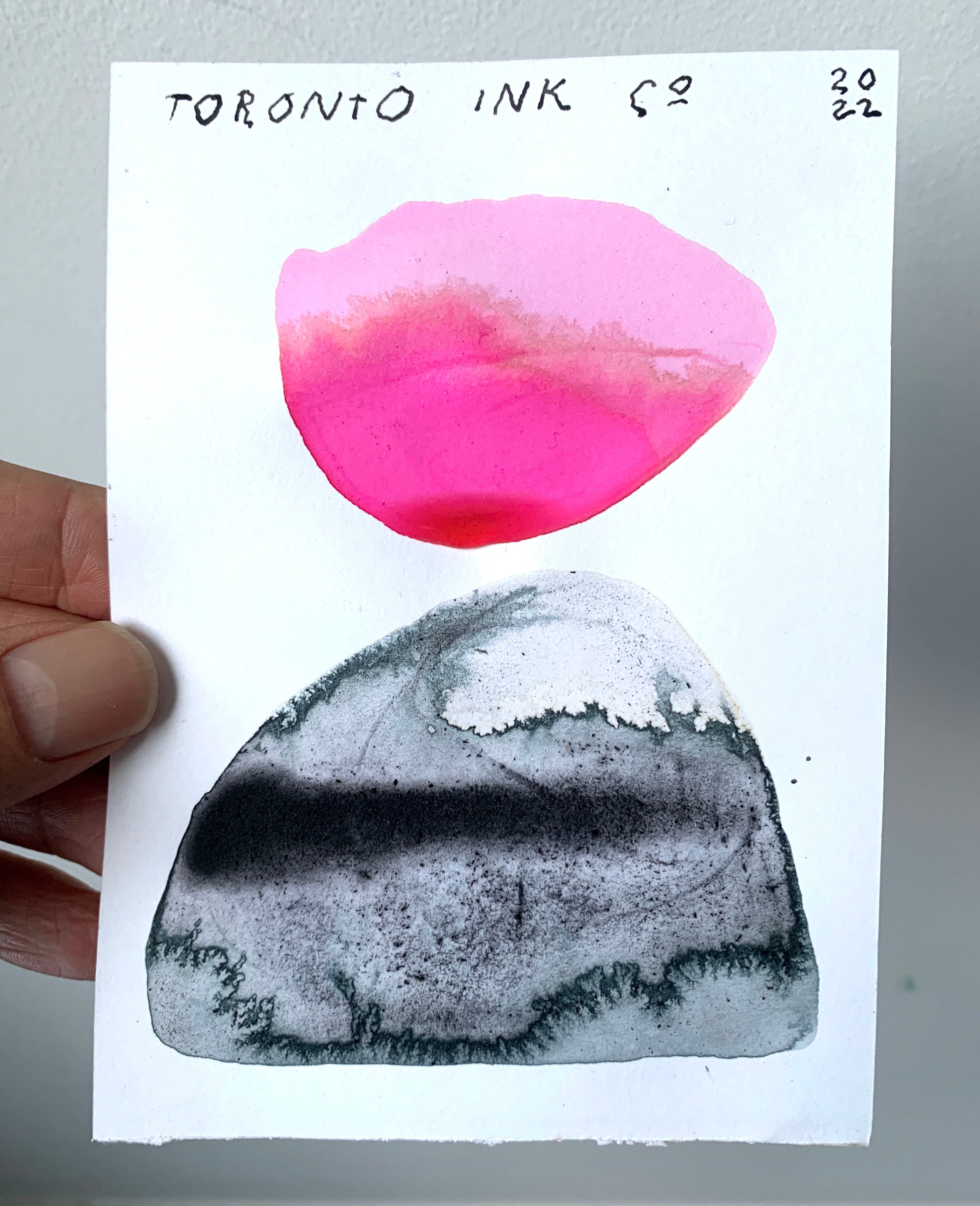 Pink and Grey - by Toronto Ink Company