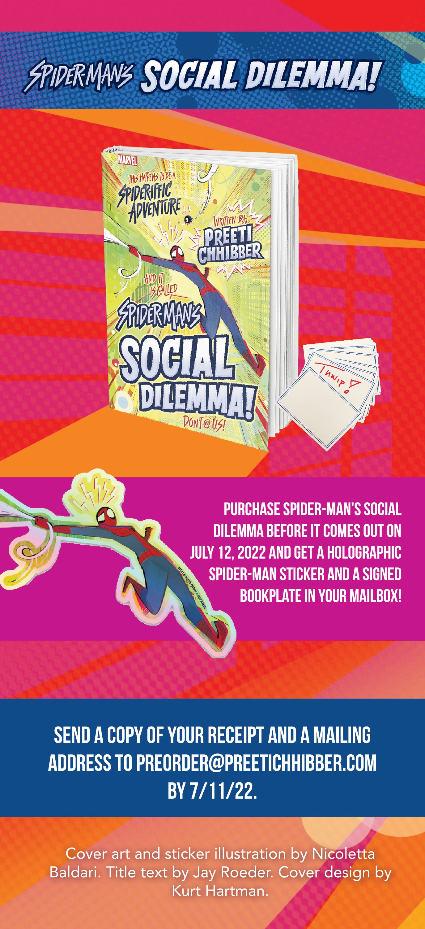 Preorder Campaign for Spider-Man's Social Dilemma!