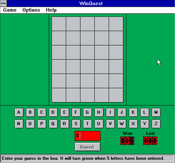 Wordle ported to Windows 3.1, PalmOS, DOS, Linux Terminal... and much more.