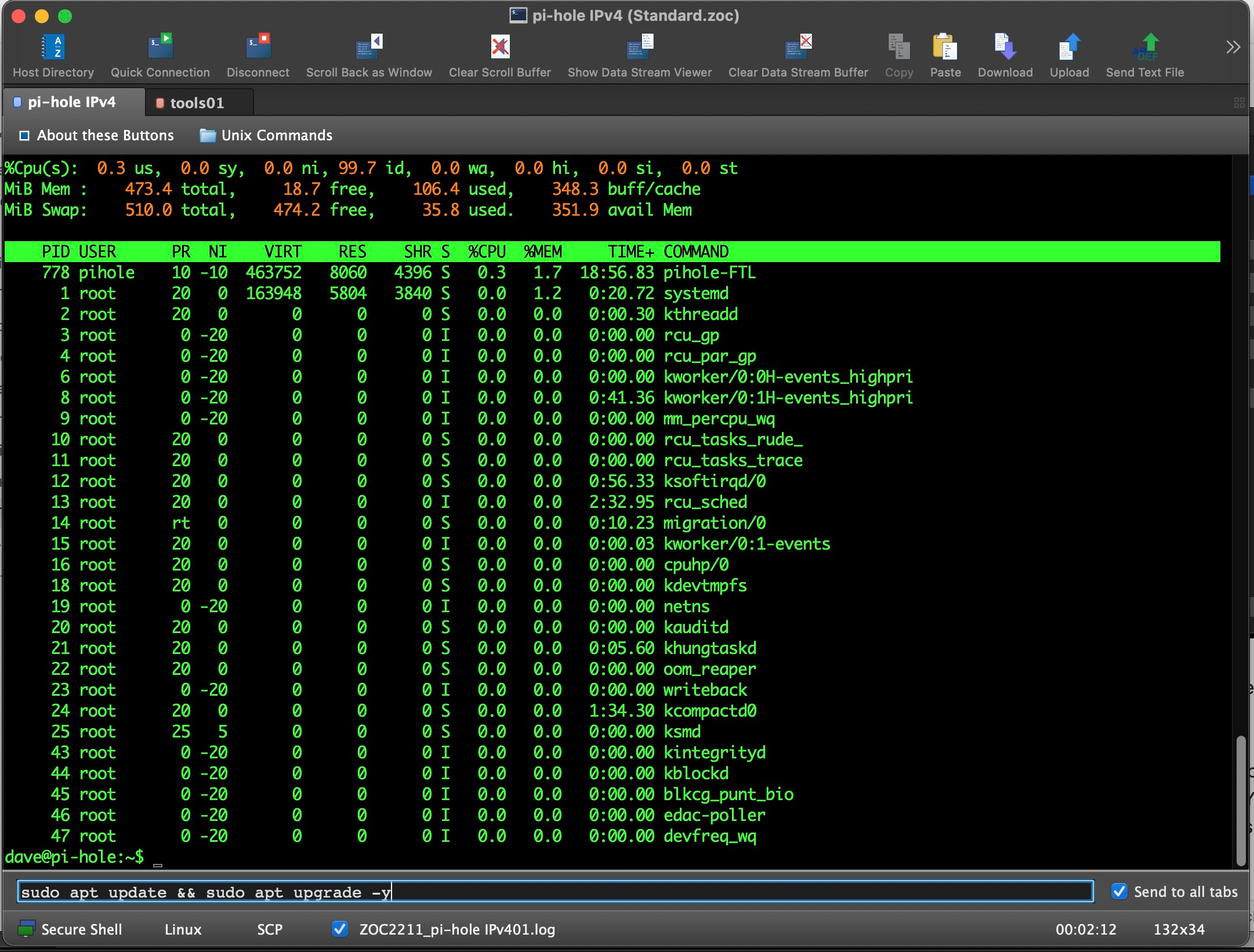 The Zoc Terminal Emulator By Dave Markowitz