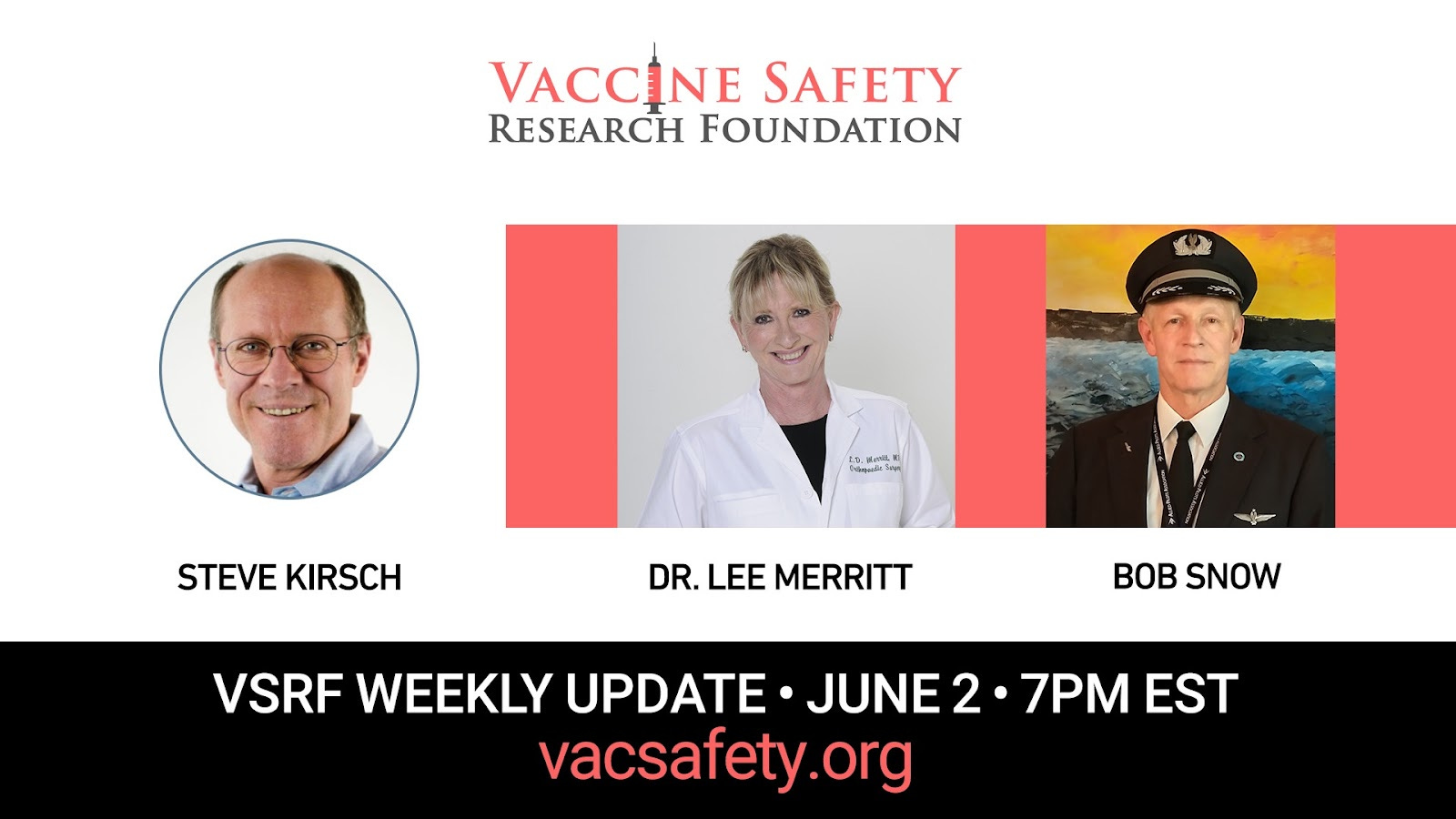 Dr. Lee Merritt and American Airlines Captain Robert Snow VSRF call ...