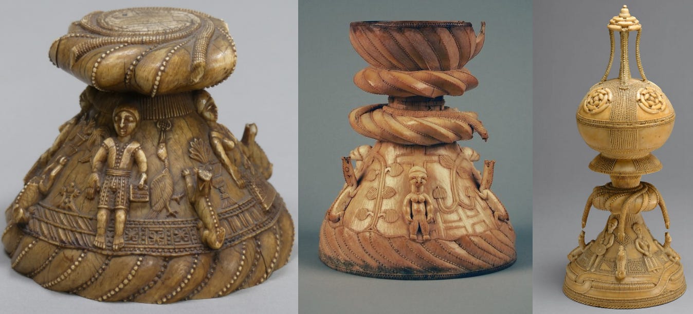 The Art of early Atlantic contacts: Sapi ivory artists and Portuguese ...