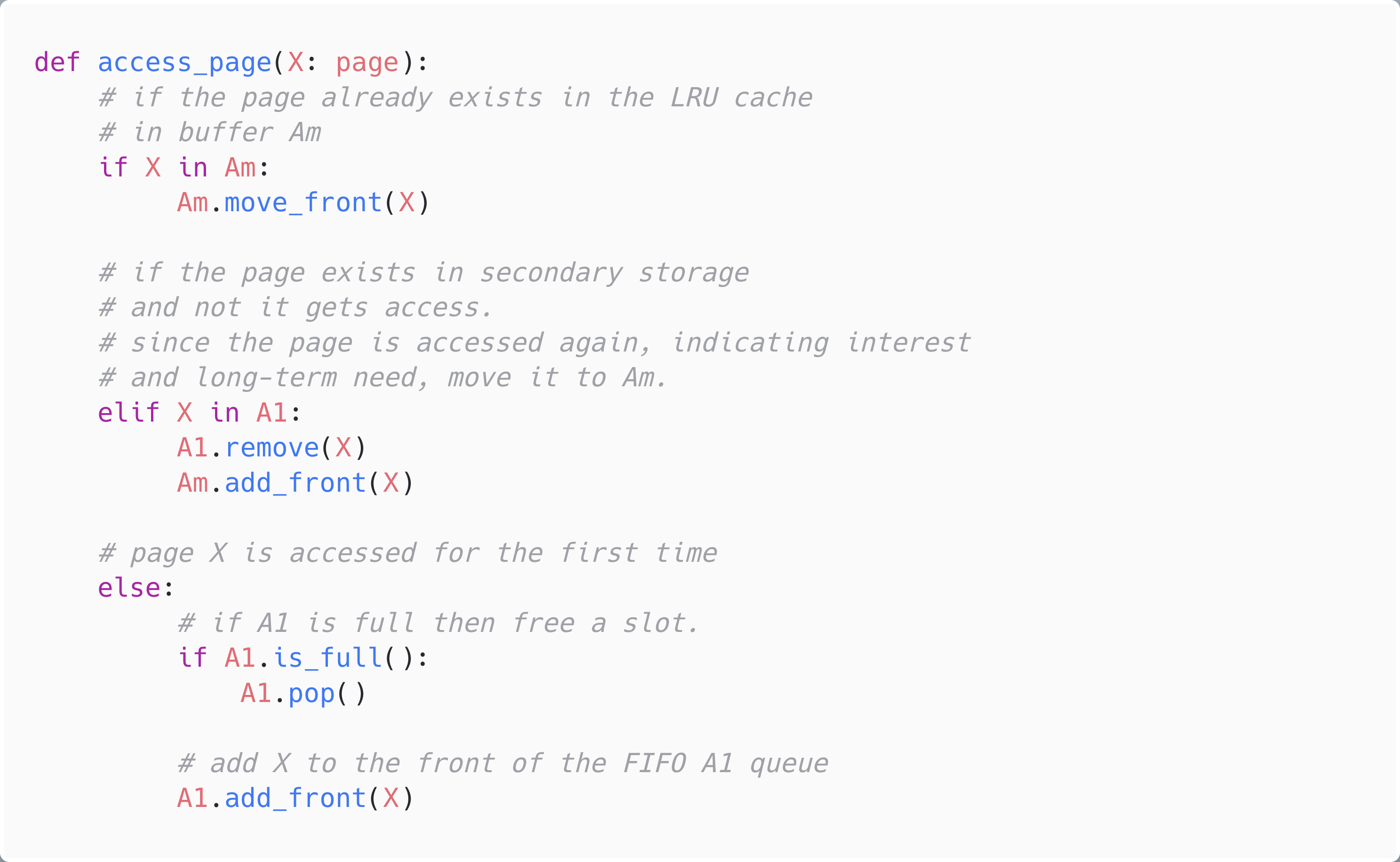 2Q Cache Management Algorithm - by Arpit Bhayani