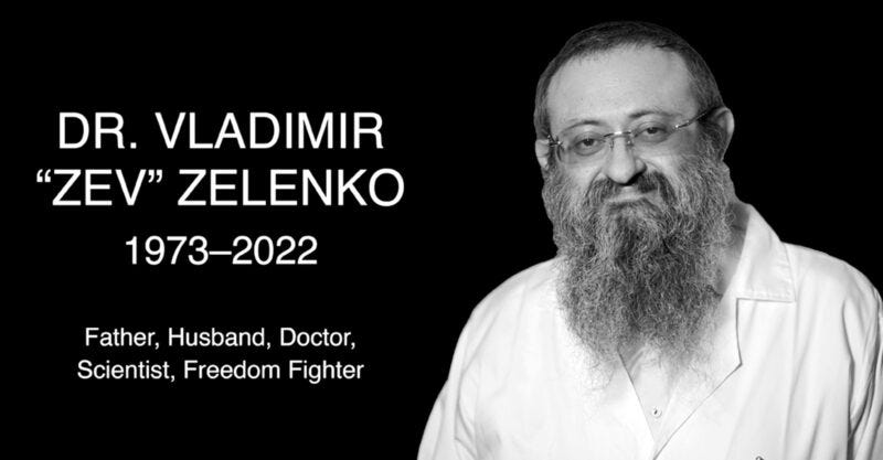 Our Obituary for Dr. Zev Zelenko - by Meryl Nass Our Obituary for Dr. Zev Zelenko - by Meryl Nass