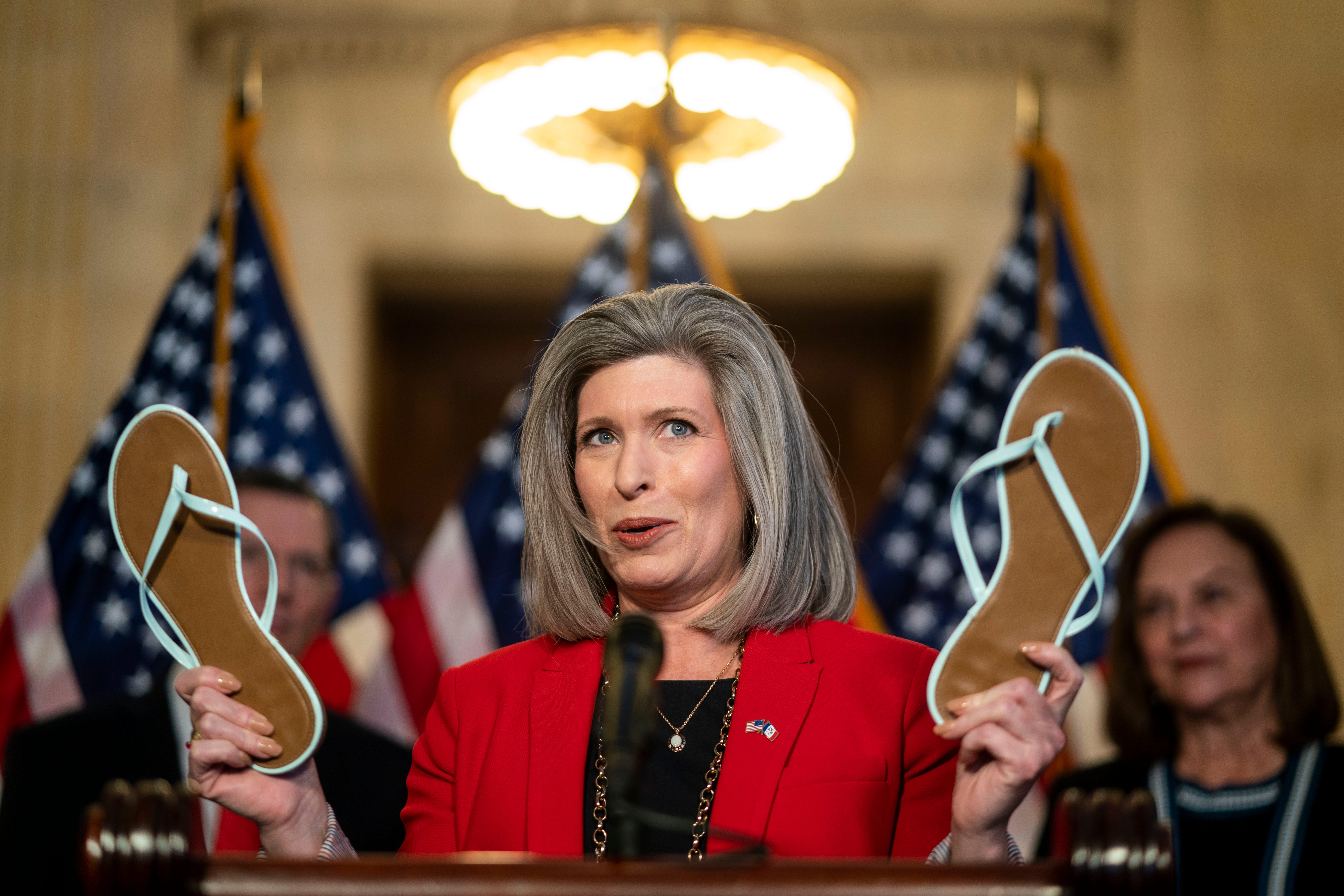 Joni Ernst Didnt Exactly Refute Bidens Claim About The Gop Standing For Nothing