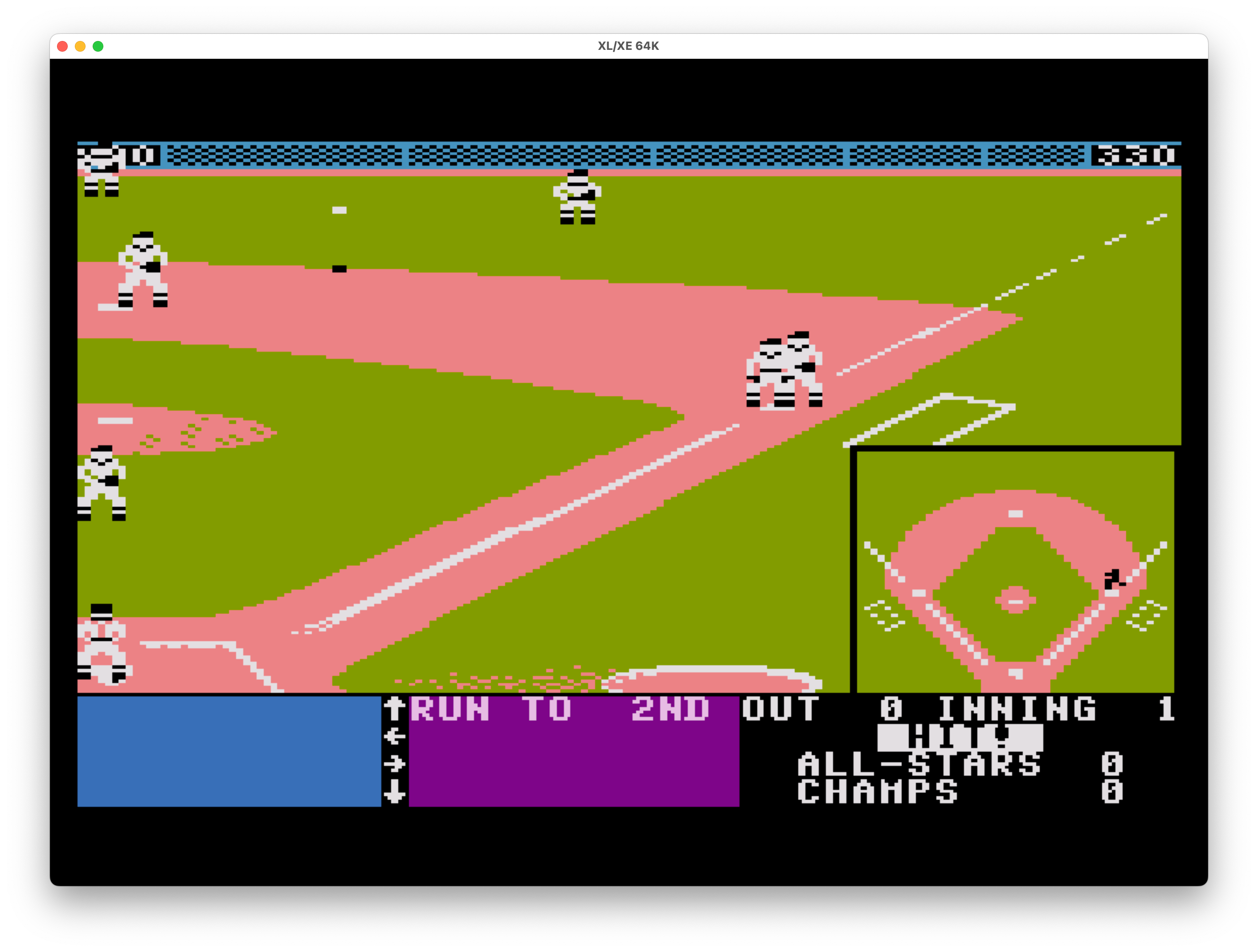 8-bit Baseball Games - by Paul Lefebvre