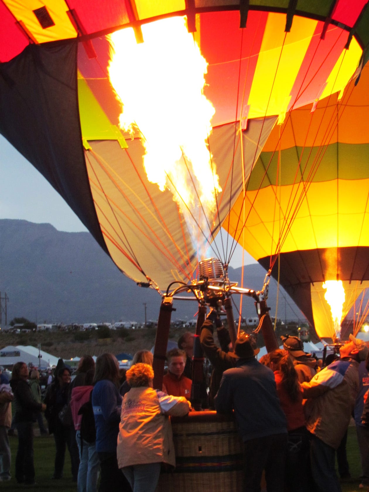 Hot Air Balloon Ride - by Bette Ryan